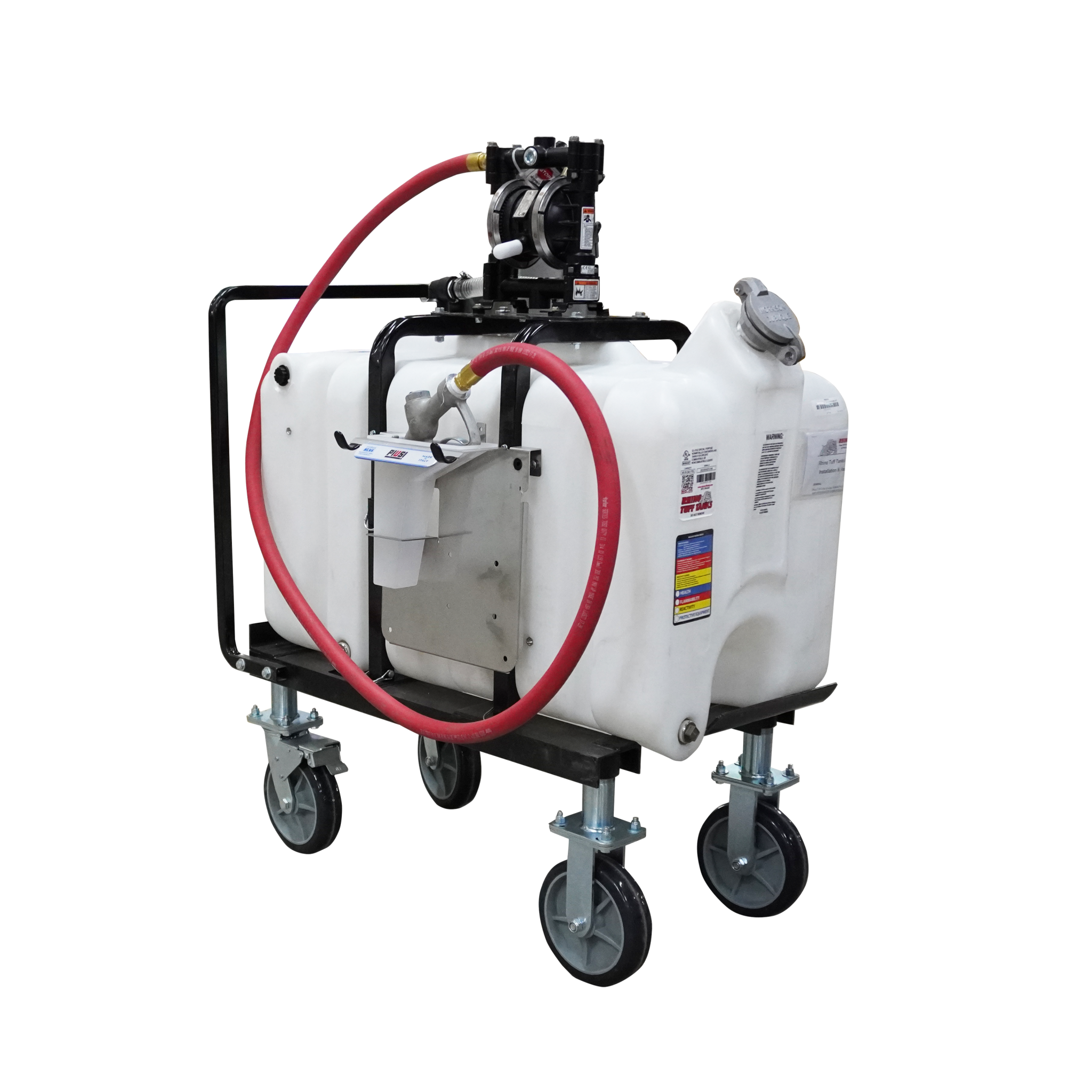 Fluid Transfer Cart 45 gal - Rhino Tuff Tanks