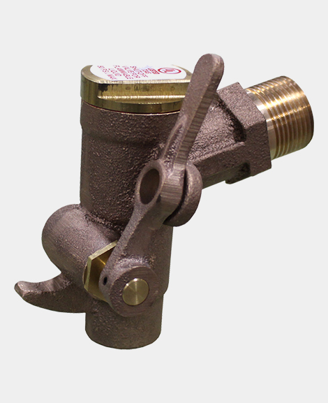 Brass Spring Release Valve (UL Listed) - Rhino Tuff Tanks